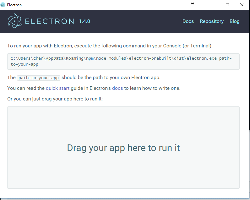 使用electron打包桌面应用electron Winloadurl Csdn博客 0155