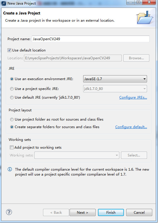 MyEclipse+OpenCV2.4.9环境搭建和代码测试_opencv jar包 myeclipse-CSDN博客