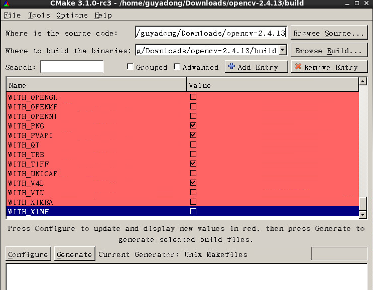 Centos6 5上配置python2 7 Opencv2 4 13 Opencv 2 4 12 Build Csdn博客