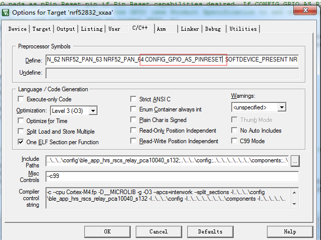 Nrf52832 Reset脚做gpio口nrf52832 Reset Csdn博客 