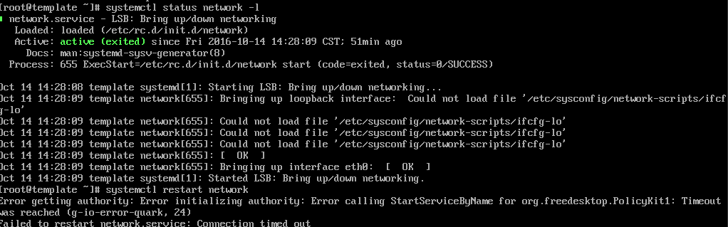 centos7.2中启动polkit服务启动失败_failed to activate service 'org.freedesktop.policy-CSDN博客