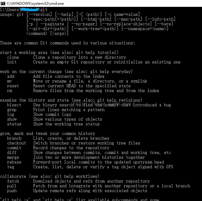Windows 命令行git的安装与配置 Windows命令行安装 Git Recent Maintained Build Csdn博客