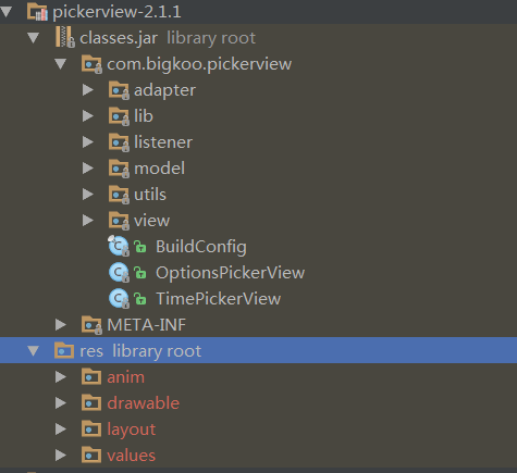 Android-PickerView 三级联动选择器的标题和内容的字体大小、颜色设置-CSDN博客