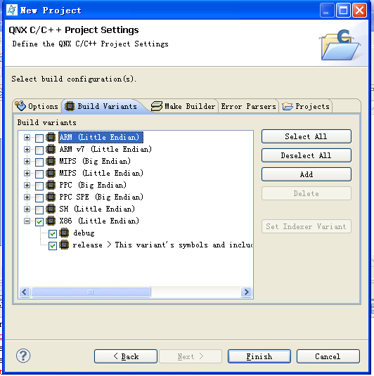 10 steps to develop a QNX program (Debug) - Programmer Sought