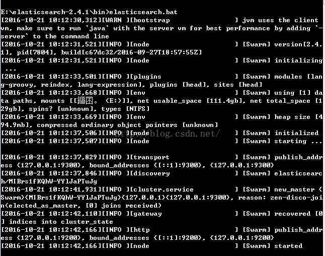 Windows系统中安装elasticsearch遇到的错误 Csdn博客