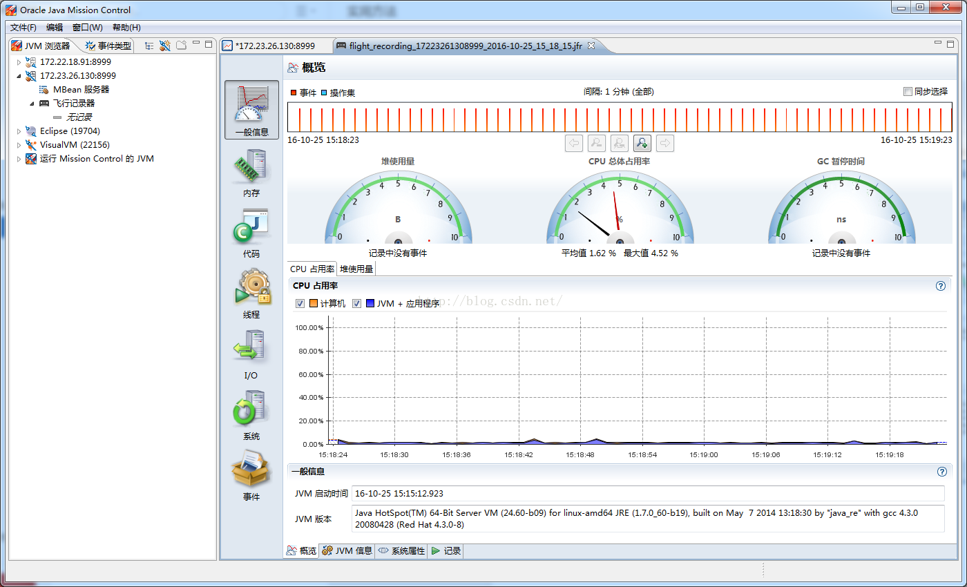 【jvm】初识java工具jmc，java Mission Control，飞行记录器（黑匣子），ibm Heapanalyzer使用ibmjmc Csdn博客 