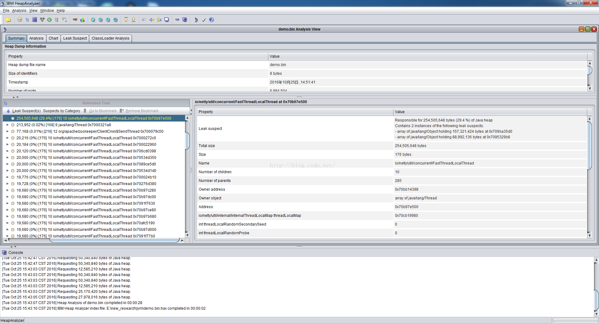【jvm】初识java工具jmc，java Mission Control，飞行记录器（黑匣子），ibm Heapanalyzer使用