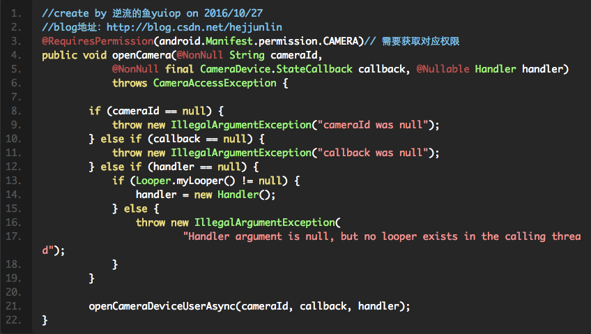 Android Multimedia框架总结（十六）camera2框架之opencamera及session过程android Camera2session 流程 Csdn博客 