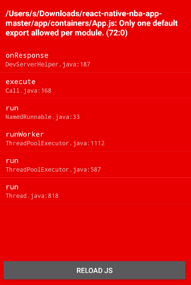 第二课：分分钟掌握运行github上react Native项目github直接运行 React Native Csdn博客