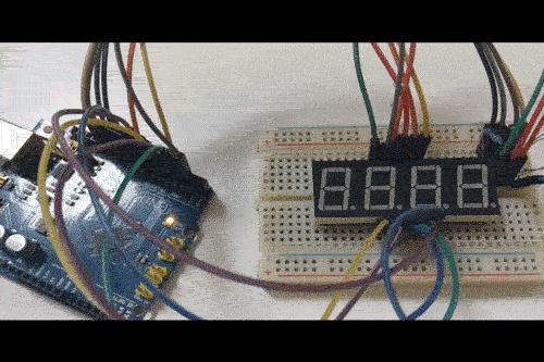 Arduino 用4位共阴数码管造一个计数器void Displayunsigned Char Com Unsigned Char Num Csdn博客