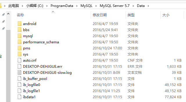 Mysql的data文件夹的位置以及作用mysql Data Csdn博客