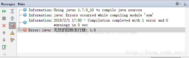 Idea编译工程时出现error Java 无效的目标发行版 1 8 想用jdk1 6打包 但是报无效的目标版本1 8 Csdn博客