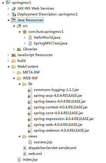 Springmvc40 Tomcat7 Jdk7环境搭建 （spring40jar包源码loggingspringide百度网盘下载）tomcat7和springmvc 