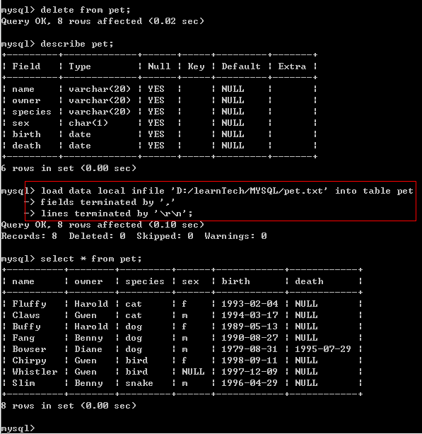 Mysql连接及基本信息查看命令小结mysql查看一个表的连接信息 Csdn博客