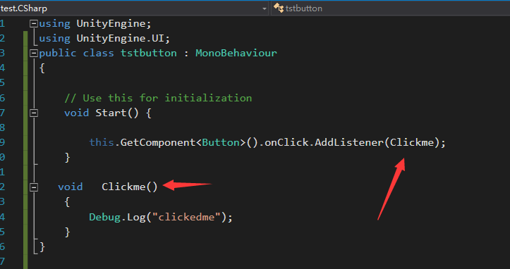 Unity Ugui之button按钮多种触发方式实现（有参无参函数）unity中button点击物体面板的函数写法 Csdn博客