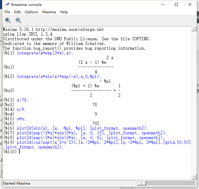 Maxima符号计算系统简介-CSDN博客