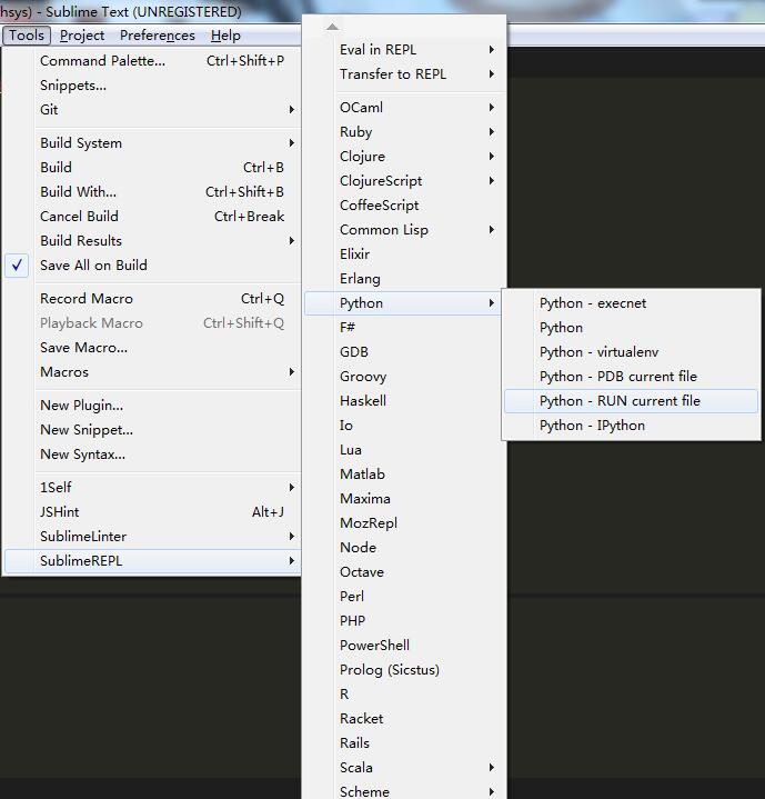 Win7环境下使用sublime Text搭建python开发环境并使用sublimerepl实现交互操作sublime Test Win7版本 Csdn博客