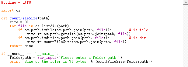 Python 统计任意一个文件夹的大小python编写统计不同类型文件大小总和 Csdn博客