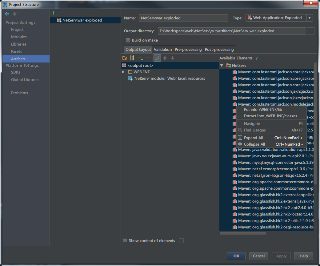 IntelliJ 创建Tomcat + Maven +Jersey Restful 工程_idea javaee restful项目配置-CSDN博客