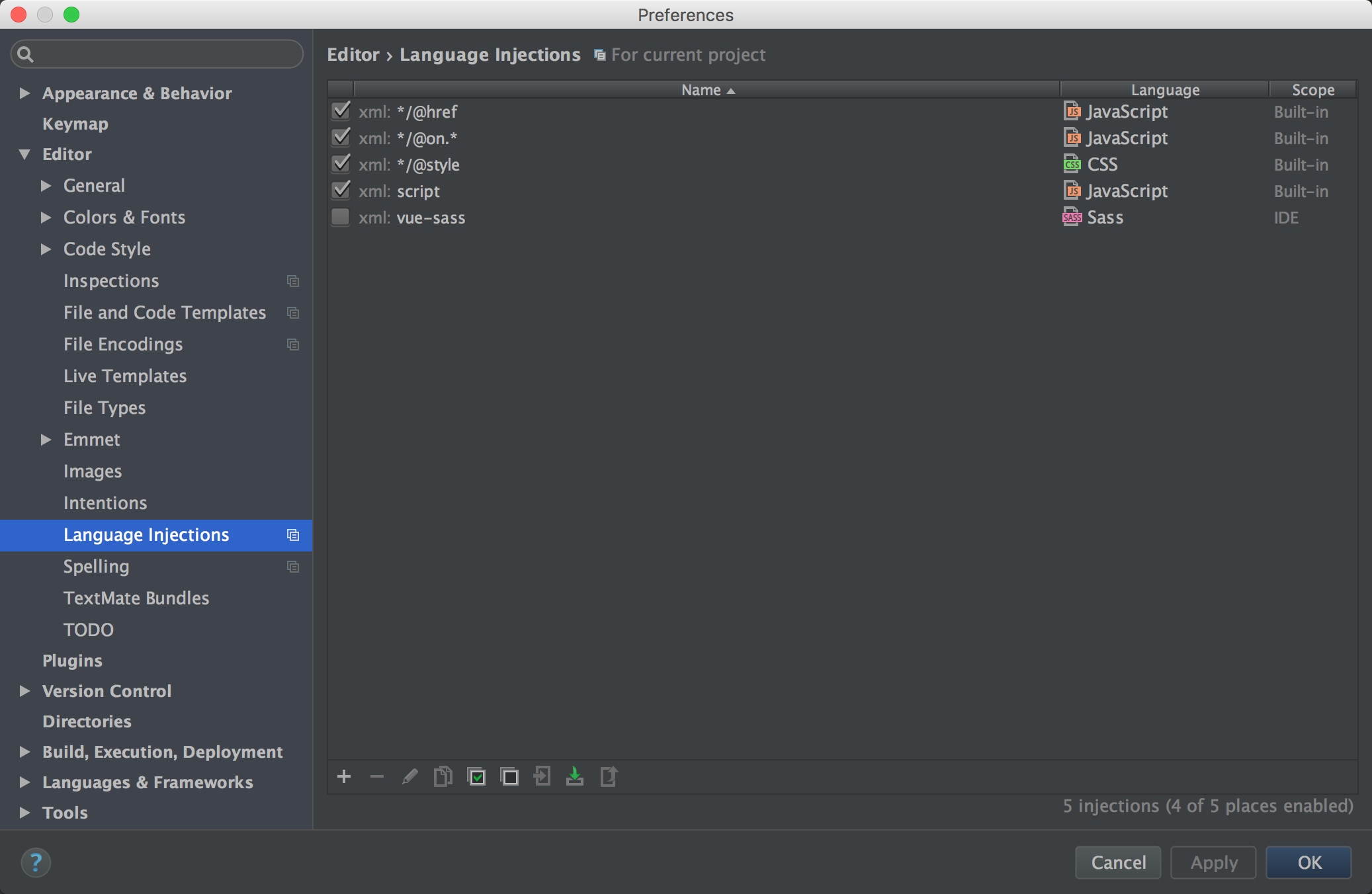 在webstorm中添加vuejs单文件组件的高亮及语法支持idea Vue高亮插件 Csdn博客 