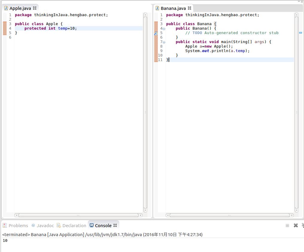 Java:protected提供了包内访问权限_protected 是当前包下的-CSDN博客