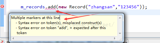 Multiple Markers At This Line， Syntax Error On Tokenmultiple Markers At This Line Syntax 2971