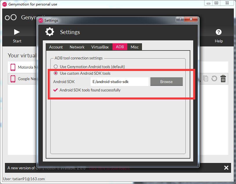 Genymotion问题整理 An Error Occured While Deploying The Filean Error Occurred Setting The Make