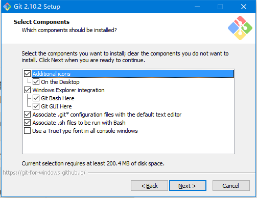 Windows10上安装Git 2.10.2详细图解-CSDN博客