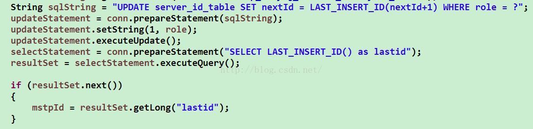 Mysql 分布式id生成器 Csdn博客