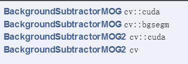 opencv中BackgroundSubtractorMOG问题及解决方法_opencvforunity里不能直接new backgroundsubtractormog2();-CSDN博客