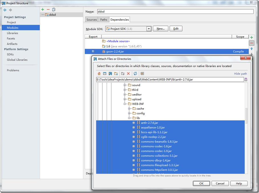 idea 导入一个基本的Eclipse web项目_web facet resources are not-CSDN博客