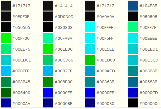 CSS从基础到熟练学习笔记（二） RGB颜色对照表以及详细介绍CSS中的三种颜色表示方式_css rgb()各参数代表什么-CSDN博客
