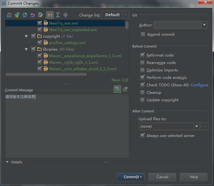 使用idea将git上传项目到github Csdn博客 8224