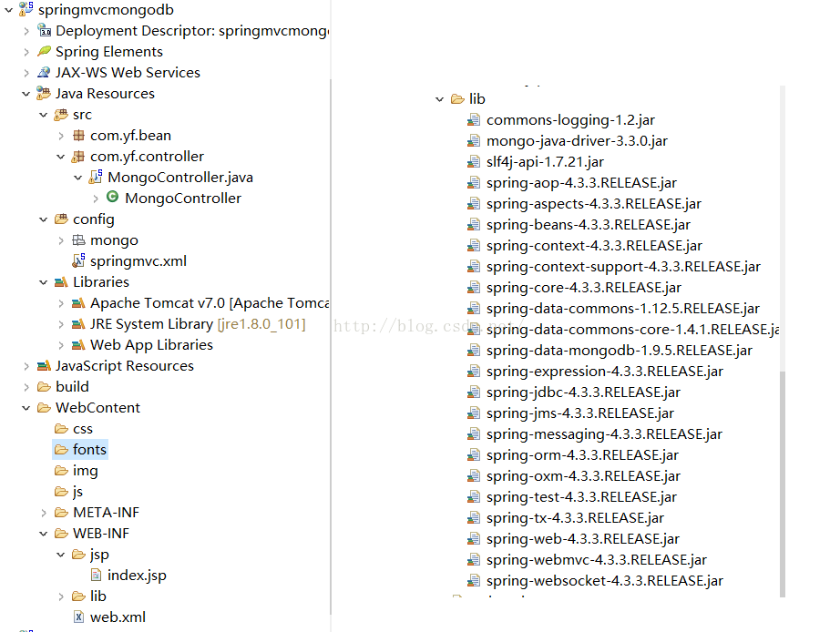 Springmvc整合mongodb 增查改删操作 Springmvc6 X Mongodb如何创建表 Csdn博客