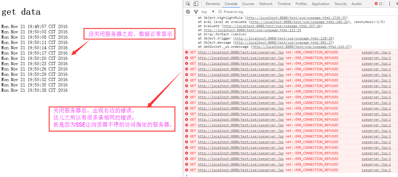 【html5】浅析html使用sse（server Sent Events）连接jspjsp Sse协议 Csdn博客