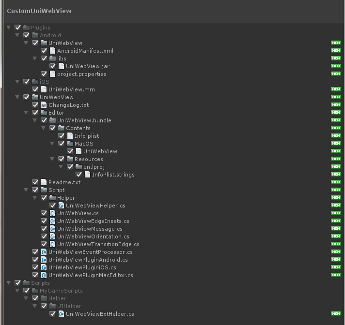 Unity3d使用native Plugins（快速便捷接入sdk） —— 内嵌网页uniwebview篇3d Uniwebview For Android Csdn博客