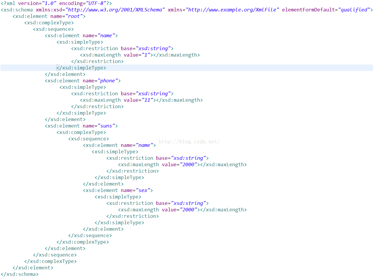 Java 使用xsd文件 校验 Xml文件xsd 校验 Xml Java Csdn博客 3350