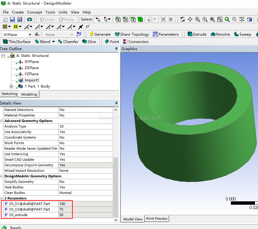 Solidworks用于ansys的参数化建模ansys参数化建模solidworks特征 Csdn博客 8053