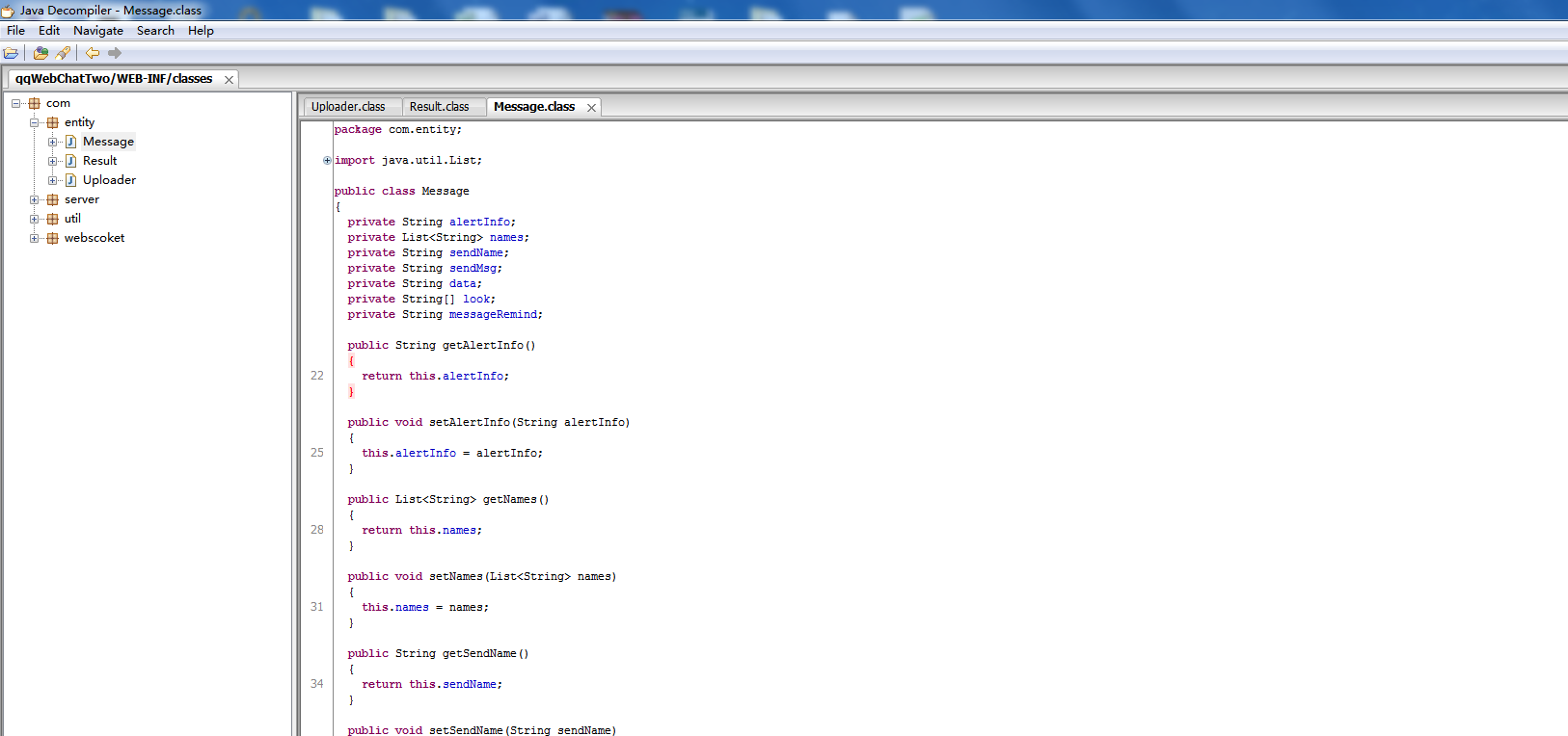 Convert And Decompile War Files To Java Files Programmer Sought