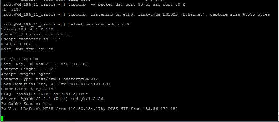 使用tcpdump观察telnet 访问网页实验tcpdump看telnet Csdn博客