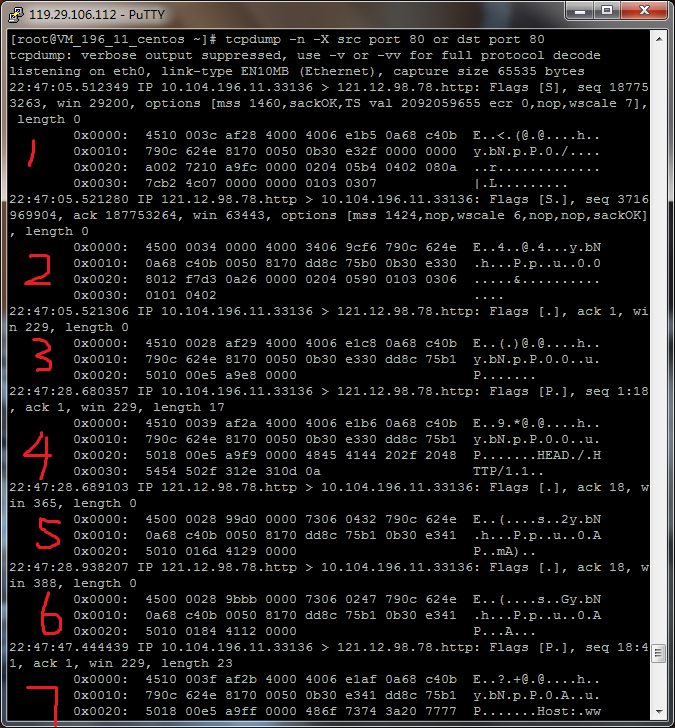 使用tcpdump观察telnet 访问网页实验tcpdump看telnet Csdn博客
