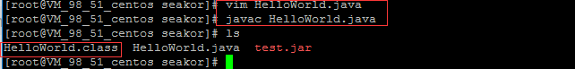 腾讯云centos 70 服务器上运行java脚本和jar文件package Test Public Class Hello Public Static V Csdn博客