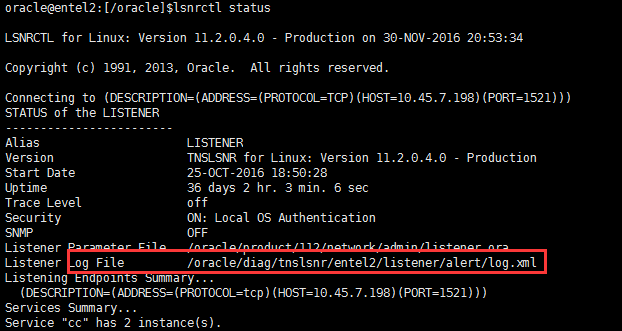 Oracle Listener Log解读listenerlog Csdn博客
