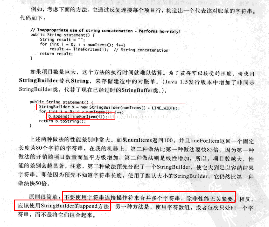 不要使用连接来合并多个字符串，应该使用stringbuilder来提高性能 字符串循环拼接 不能用 连接 需要用 Stringbuilder 代替 提高性能 Csdn博客