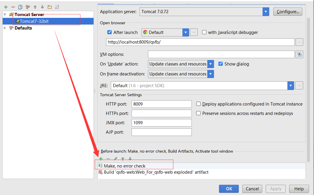 Intellij Idea入门系列（6） Tomcat 编译跳过error启动idea启动tomcat不编译项目 Csdn博客