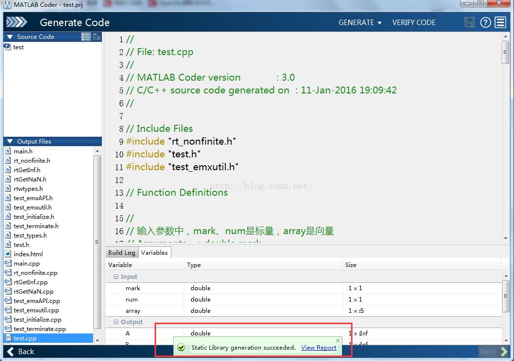 Matlab代码迁移至c（上）c Matlab算法移植 Csdn博客