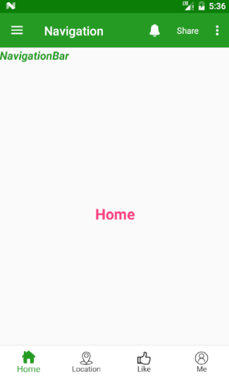 Android底部导航栏实现（一）之bottomnavigationbarandroid Bottomnavigationbar 均分 Csdn博客