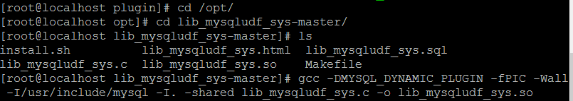 Mysql安装udf调用系统程序问题解决error 1126 Hy国g0》 Cant Open Shared Library Csdn博客