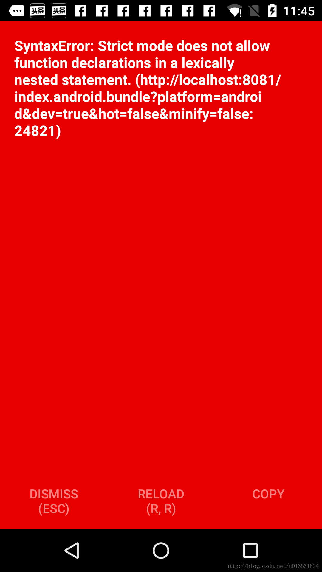 Syntaxerror Strict Mode Does Not Allow Function Declaration In A