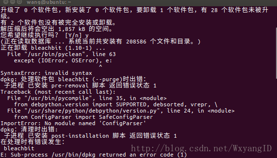 “except Ioerror Oserror E Syntaxerror Invalid Syntax”subprocess32py Except Oserror 